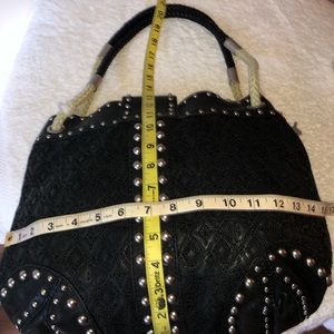 Gianfranco Ferre | Bags | Authentic Ferre Shoulder Bag Purse Black ...